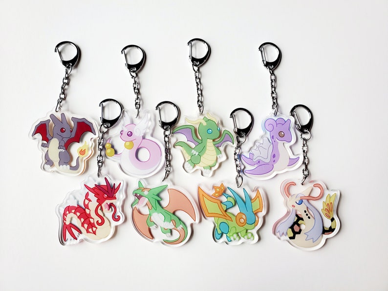 Generations 1-3 Pokemon Charms Charizard Dragonair - Etsy