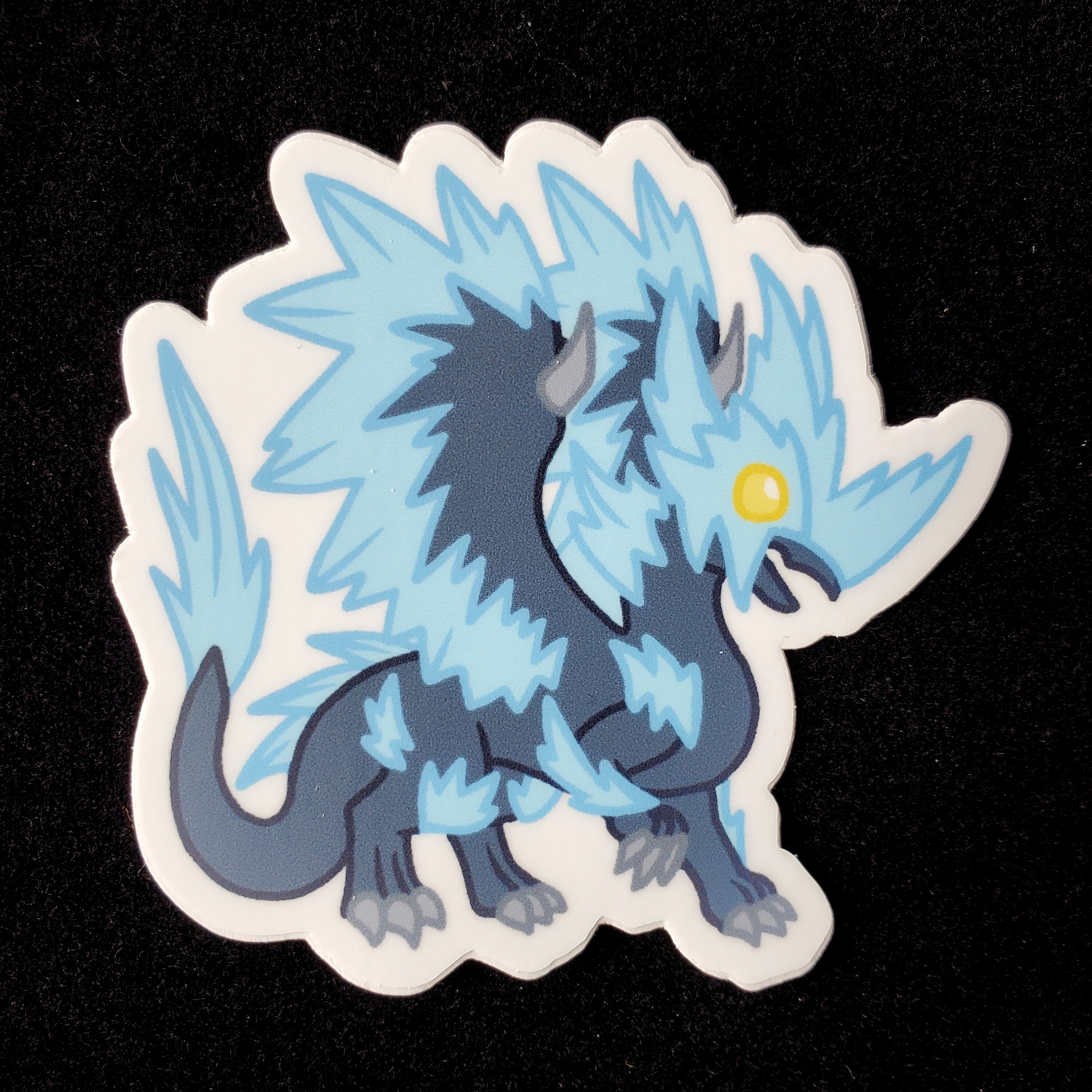 Monster Hunter World Iceborne Stickers Velkhana Brachydios | Etsy