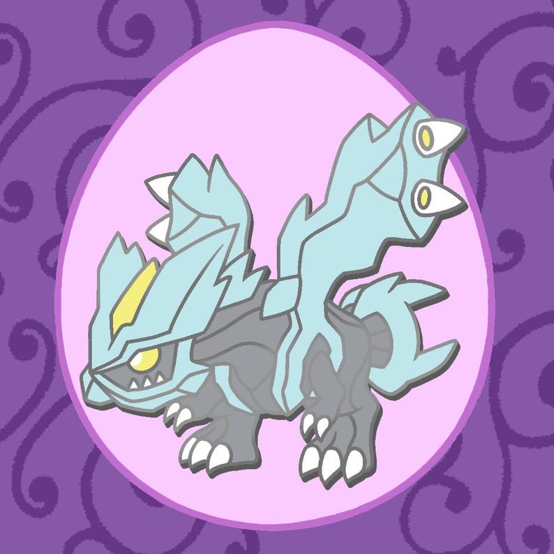 Pokemon Black and White Dragon Pins - Generation V - Reshiram - Zekrom ...