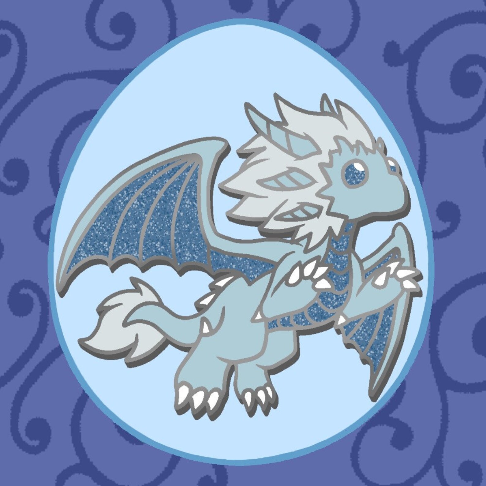 Zym Pin the Dragon Prince Pin Azymondias Dragon Pin - Etsy