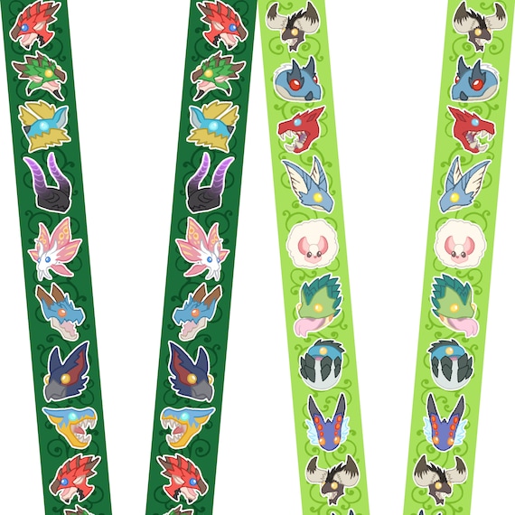 Monster Hunter Lanyards Monster Hunter World Rathalos - Etsy Australia