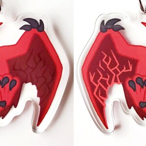 Godzilla Charm King Ghidora Mothra Mecha King Ghidorah Mechagodzilla ...