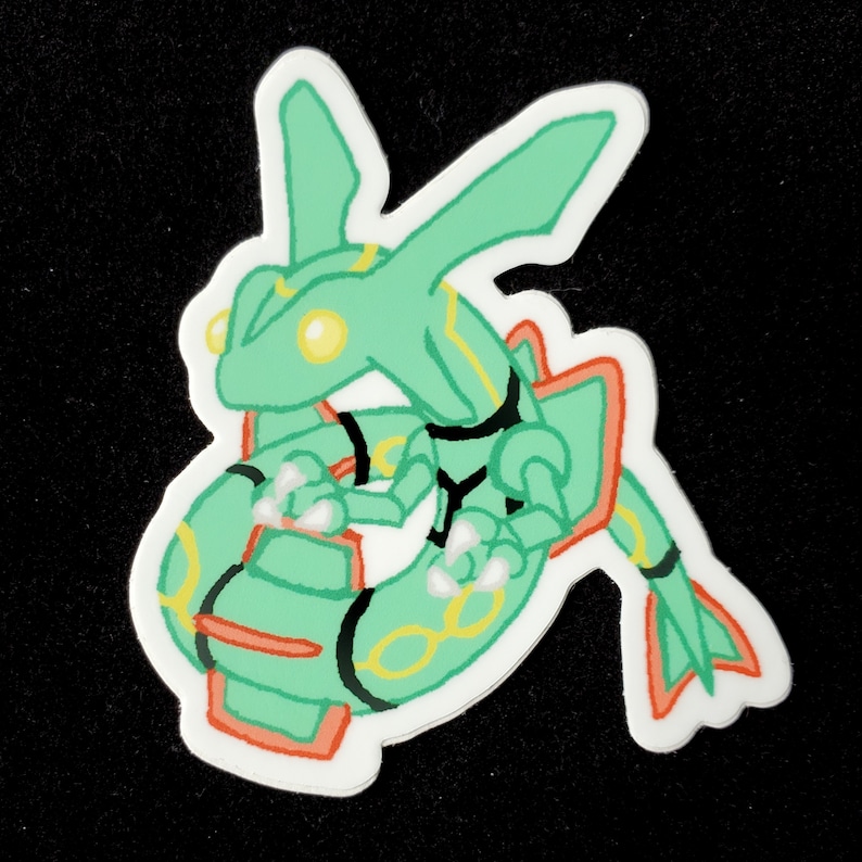 Legendary Pokemon Stickers Rayquaza Latias Latios Dialga - Etsy