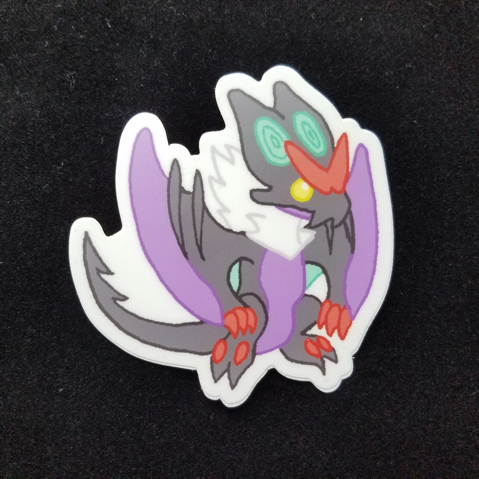 Pokemon Generations 4-7 Sticker Garchomp Goodra Haxorus - Etsy