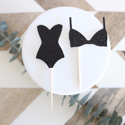 Bachelorette Cupcake Toppers Bachelorette Party Decor Last | Etsy