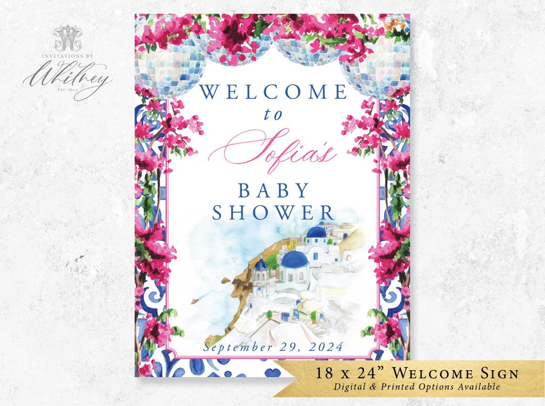 Mamma Mia Baby Shower Welcome Sign, Mamma Mia Welcome Sign, Mamma Mia ...