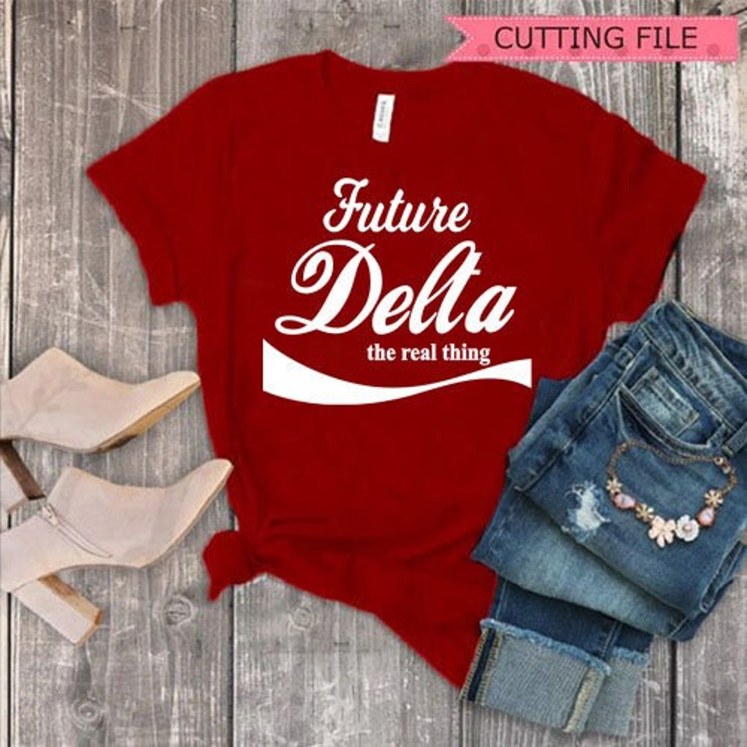 Future Delta the Real Thing - SVG and DXF File - Instant Download ...