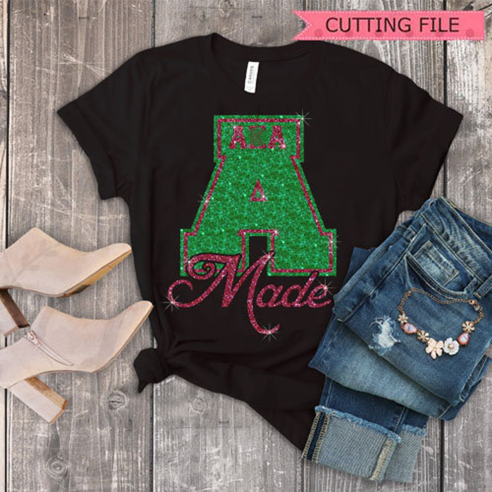 Big A Made Also Known as Aka SVG and DXF File Instant | Etsy