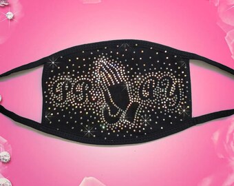 Rhinestone Praying Hands - Etsy