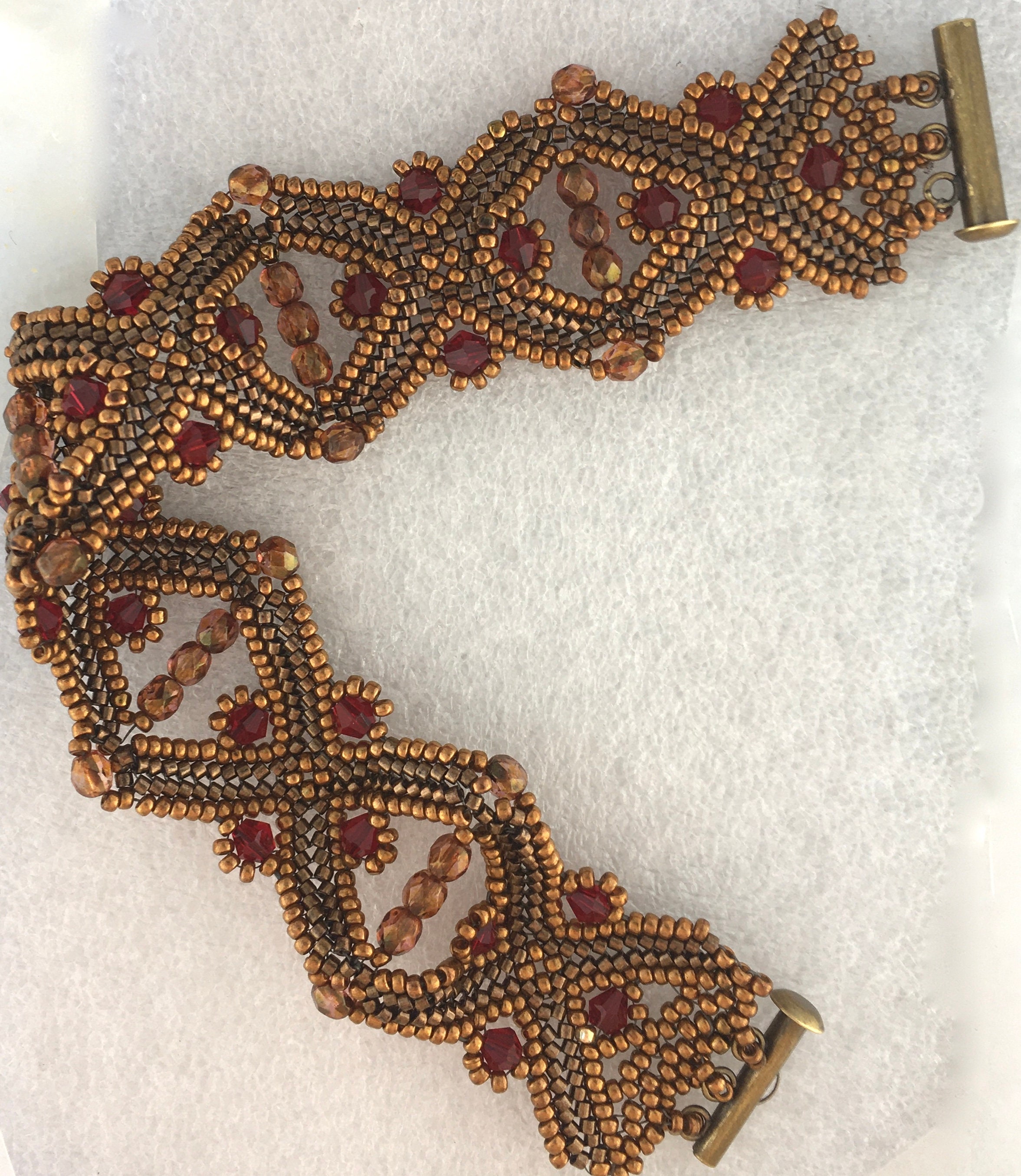Vintage Beaded Bracelet - Etsy