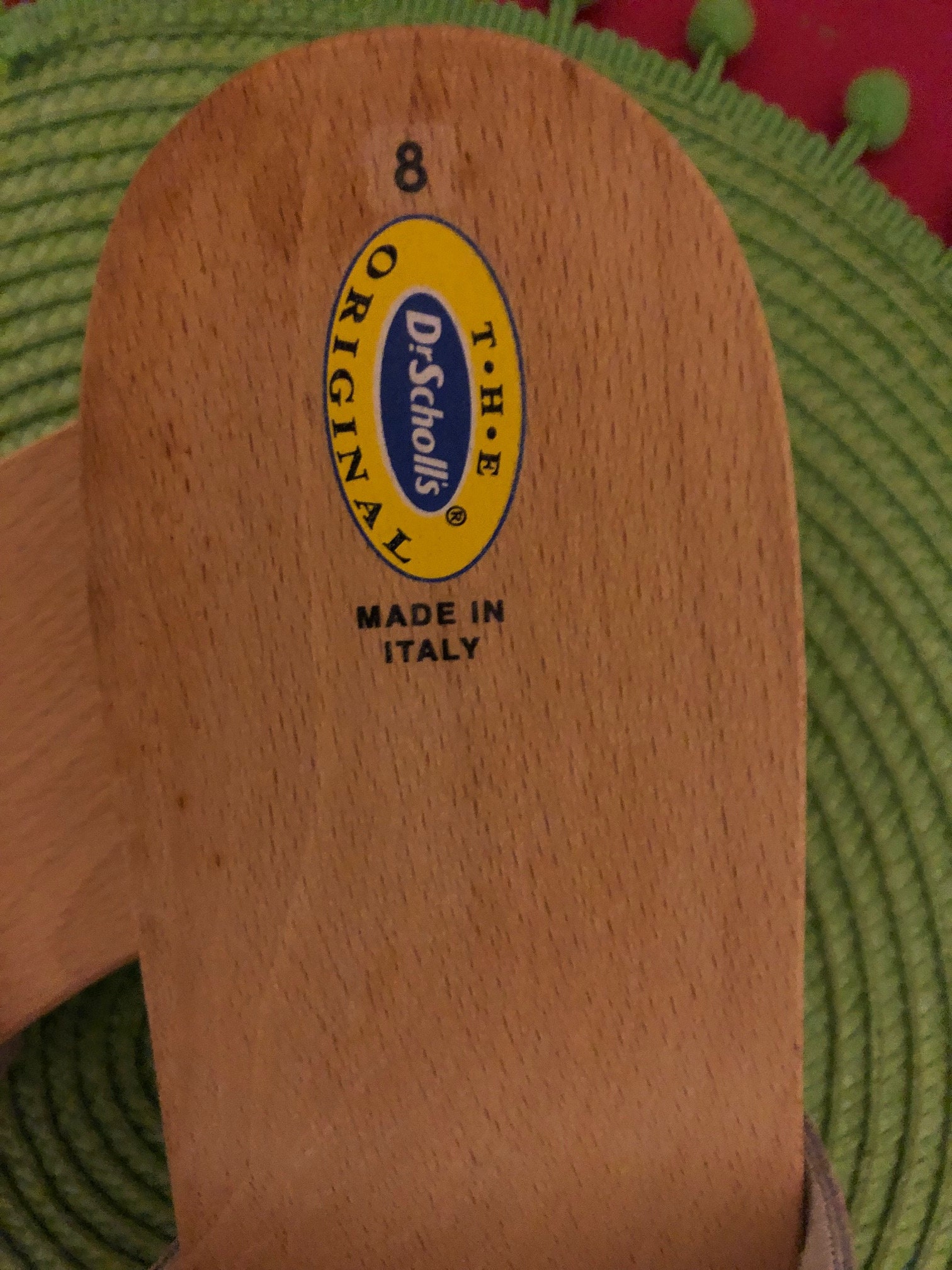 Dr. Scholl's Original Exercise Sandal Size 8 - Etsy