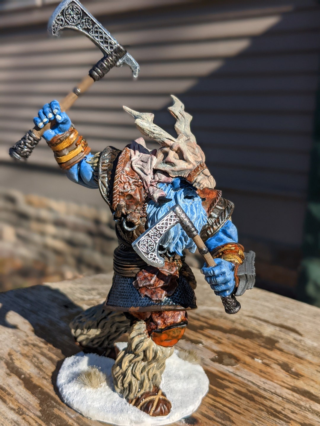 Frost Giant Mini for Dnd Pathfinder or TTRPG - Etsy