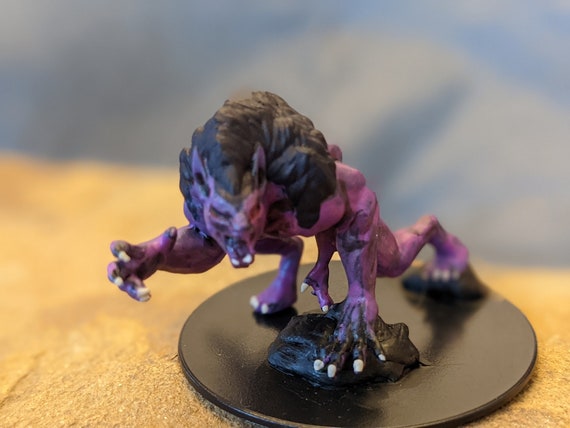 TWO Draegloth Drow Demon Minis for D&D Pathfinder or Other - Etsy