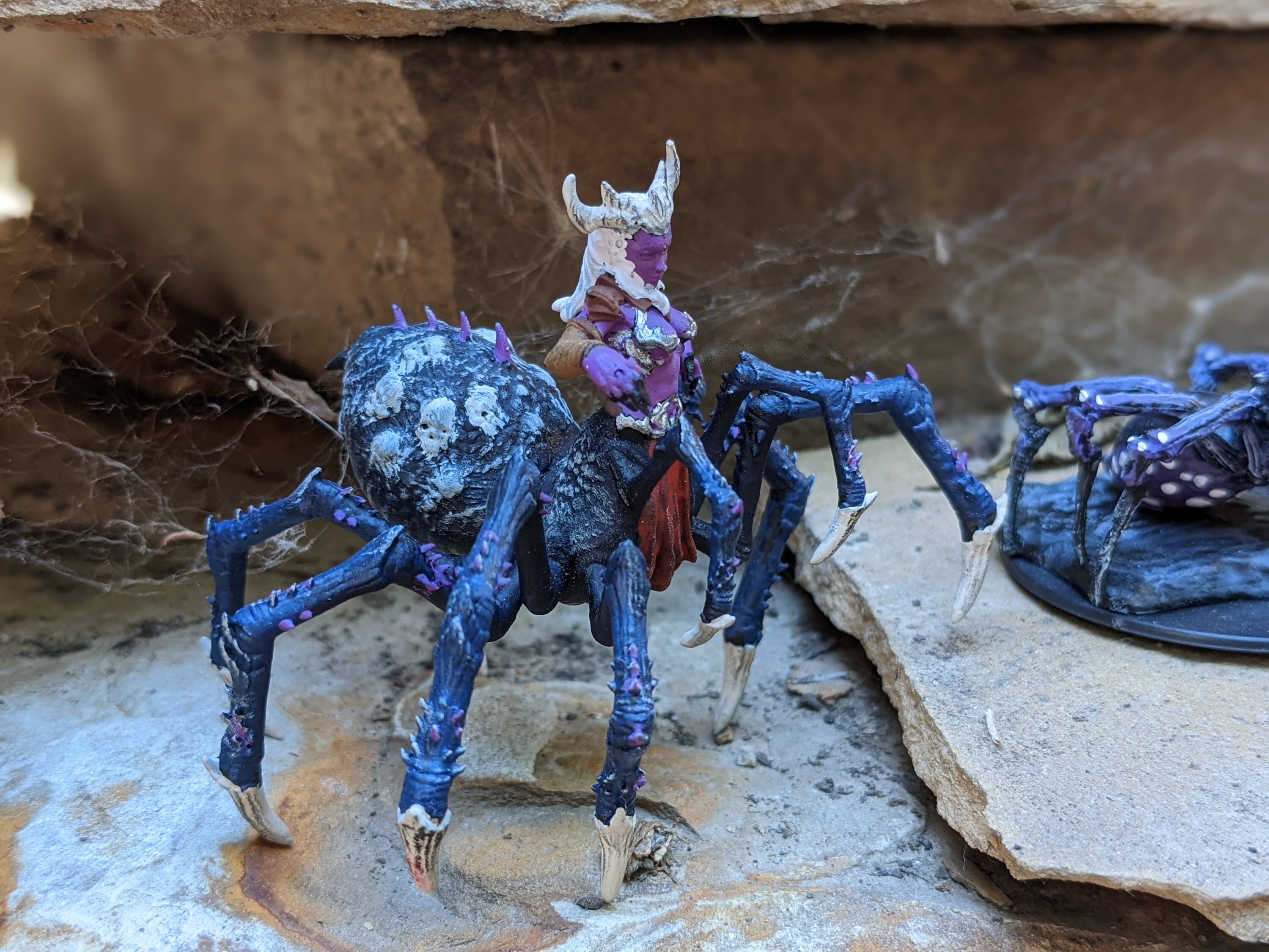 Drow War Party and Lloth the Spider Queen Minis for D&D, Ttrpgs - Etsy