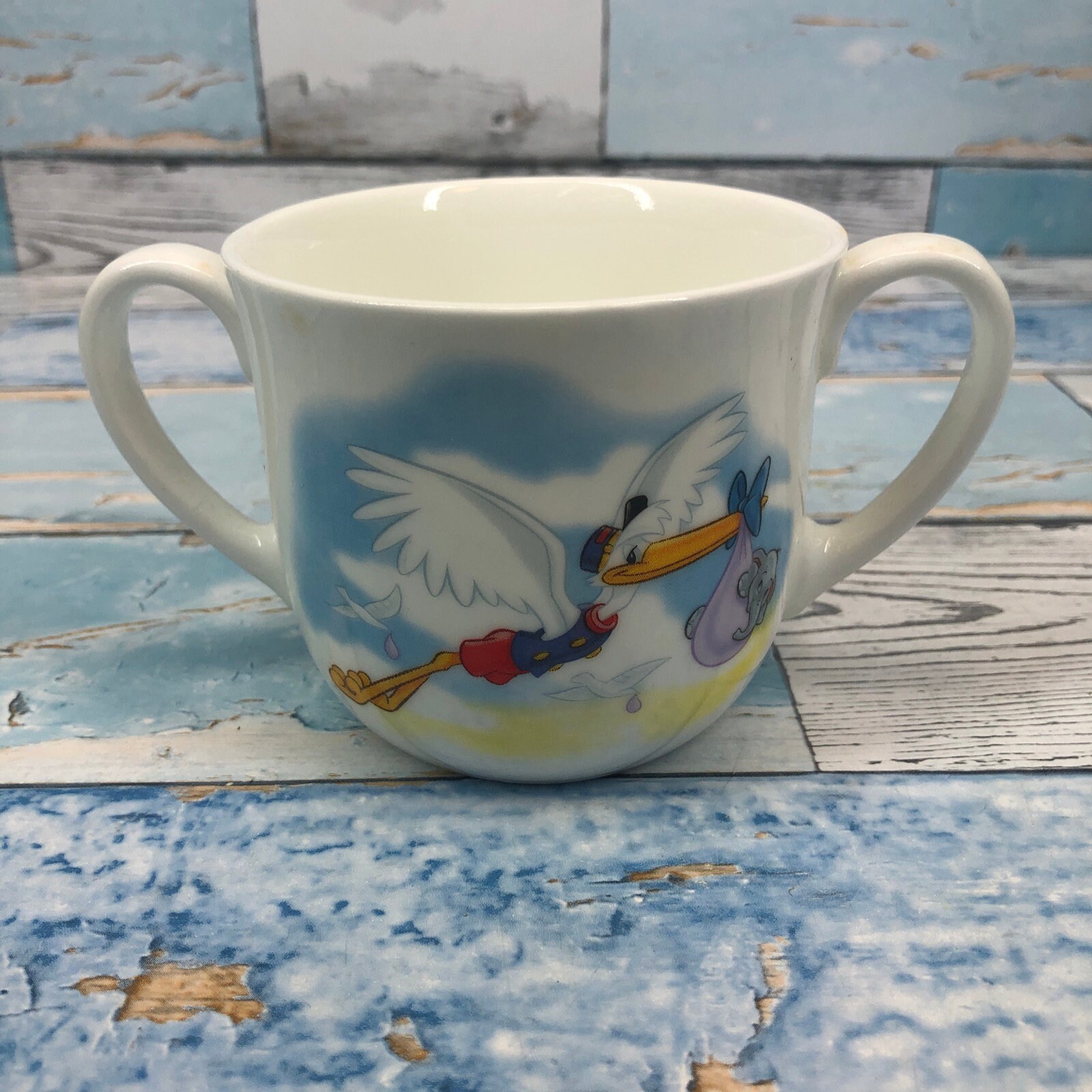 The Disney Store Twin Handled Dumbo Cup Walt Disney Fine Bone China - Etsy