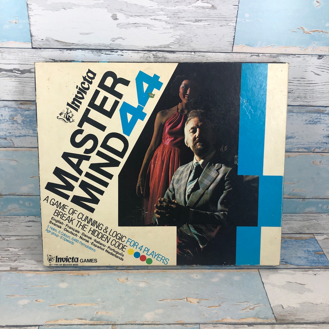 Mastermind by Invictor Games 1977 RARE Invicta Toys Vintage Deluxe ...
