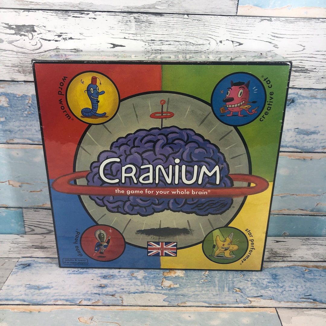 Cranium Board Game - New Old Stock Rare 2003 Version - Family Brain ...