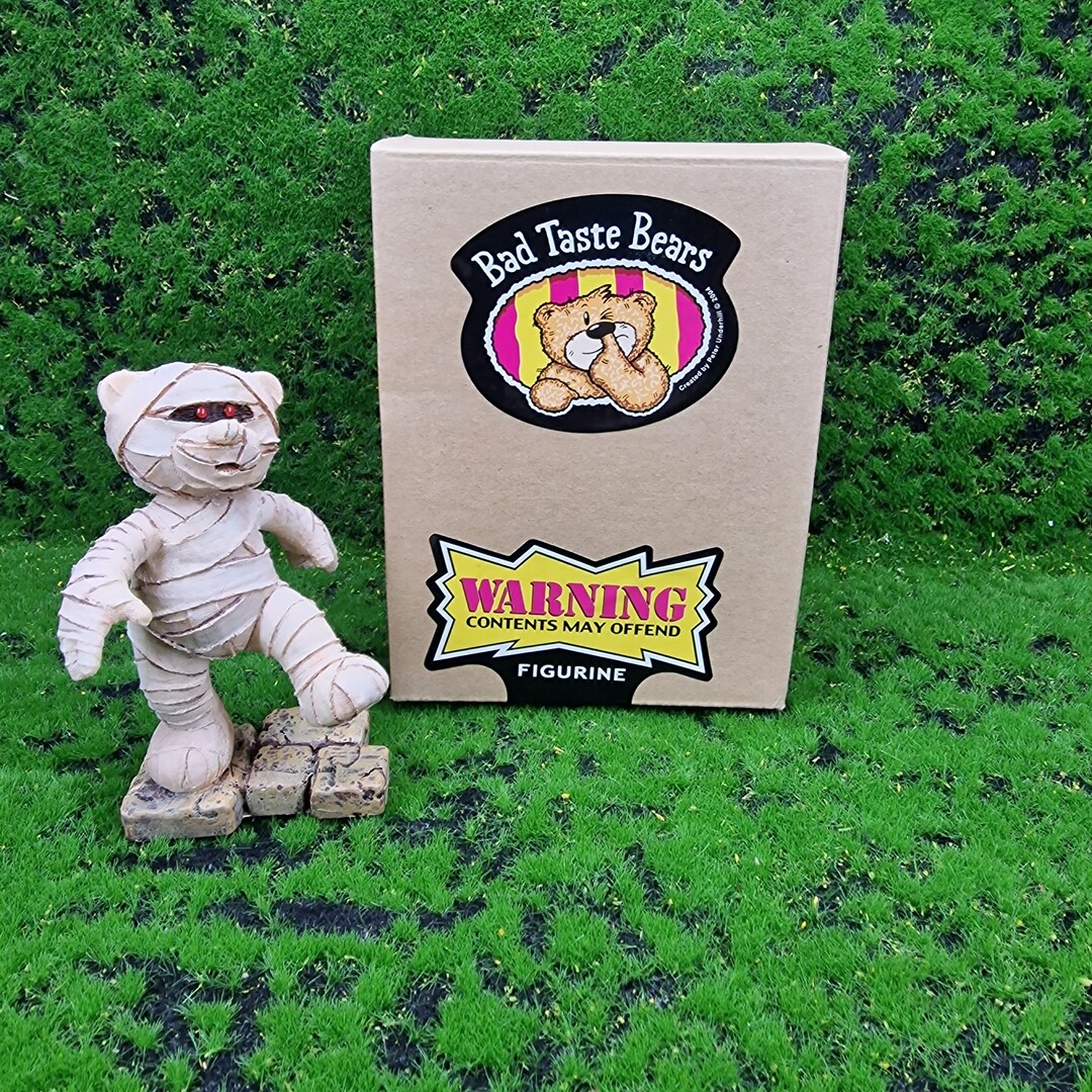 The Mummy Bad Taste Bears Adult Themed Figurine Toys Peter Underhill ...