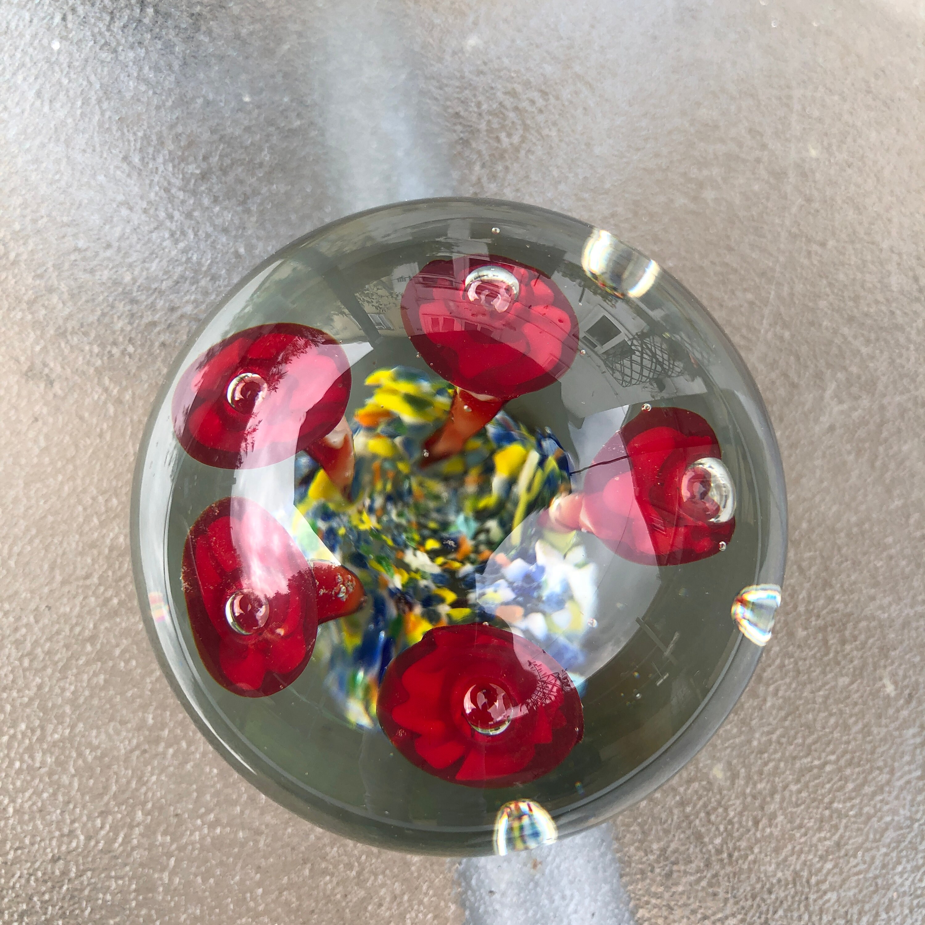 Decorative Glass Paperweight Bubbles Emerging From A Sea Coral - Etsy