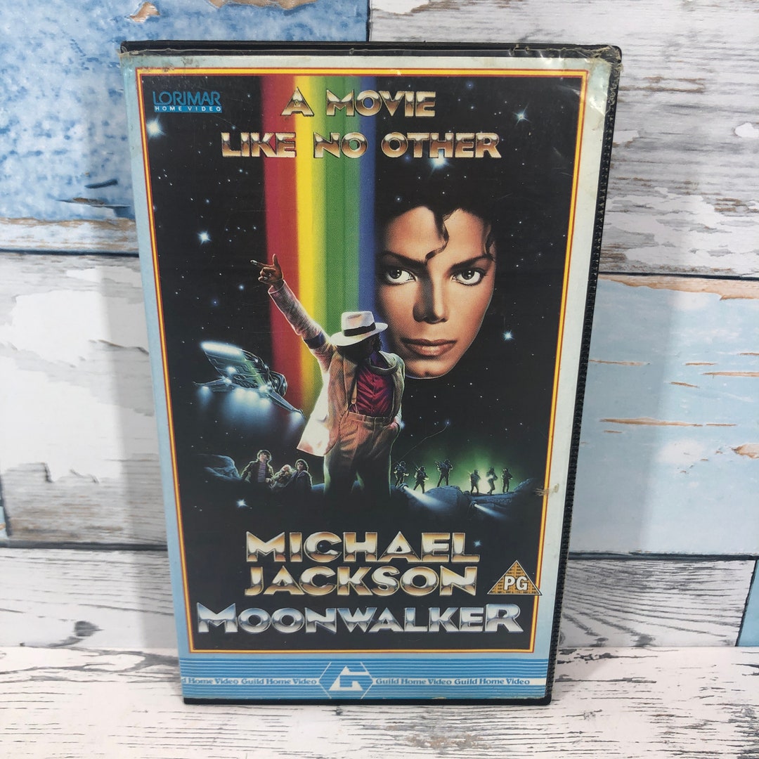 Michael Jackson Moonwalker Vhs Video Tape Vgc 1990 - Etsy