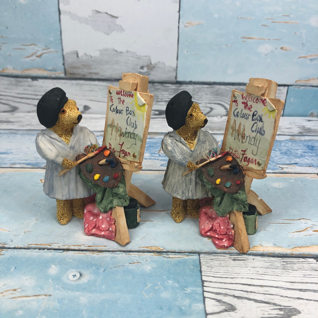 Peter Fagan's Colour Box Painter Picture Frame Collectors Club Figurine ...