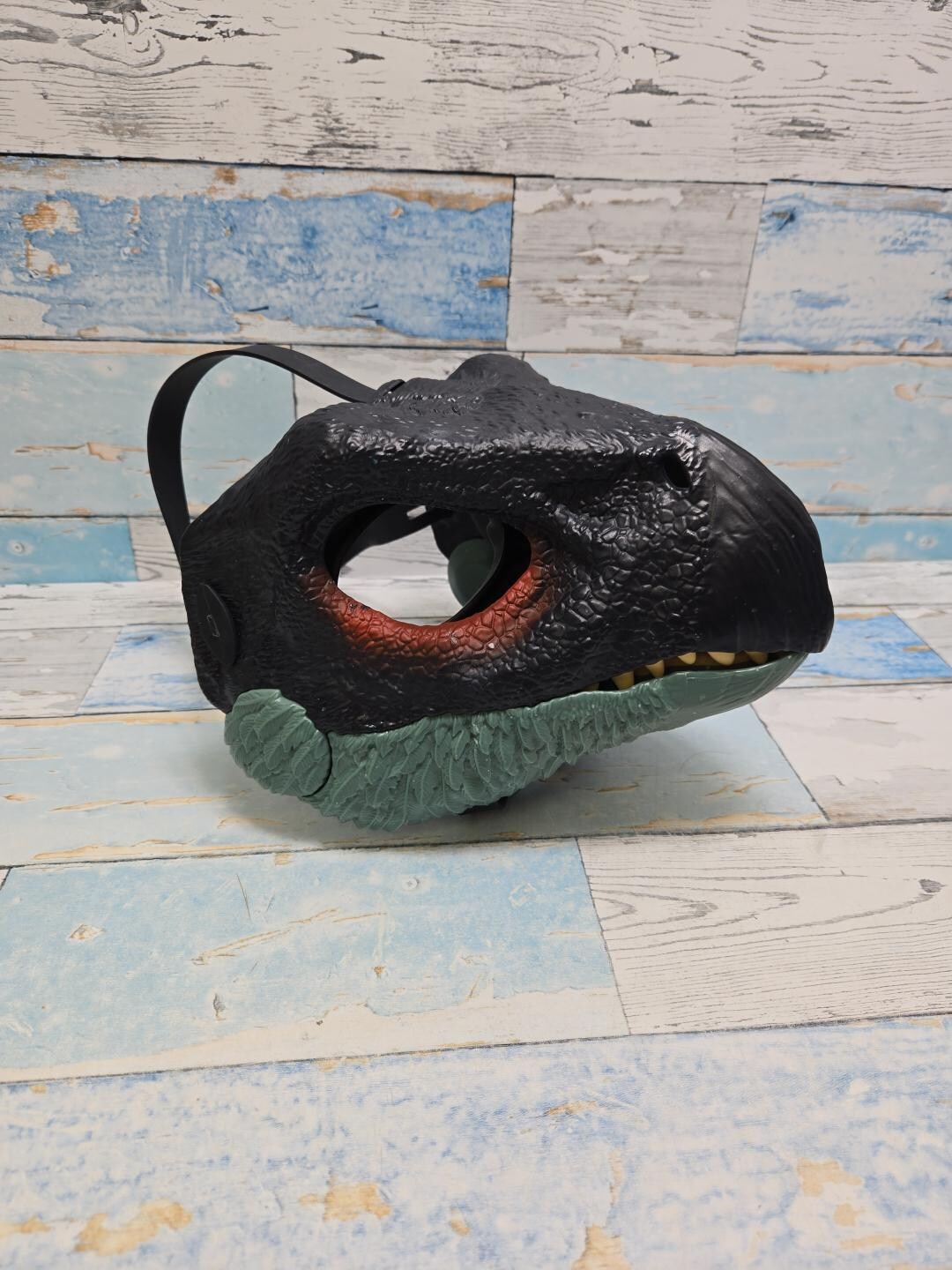 Jurassic World Dominion Therizinosaurus Dinosaur Mask Dino Hard Plastic ...