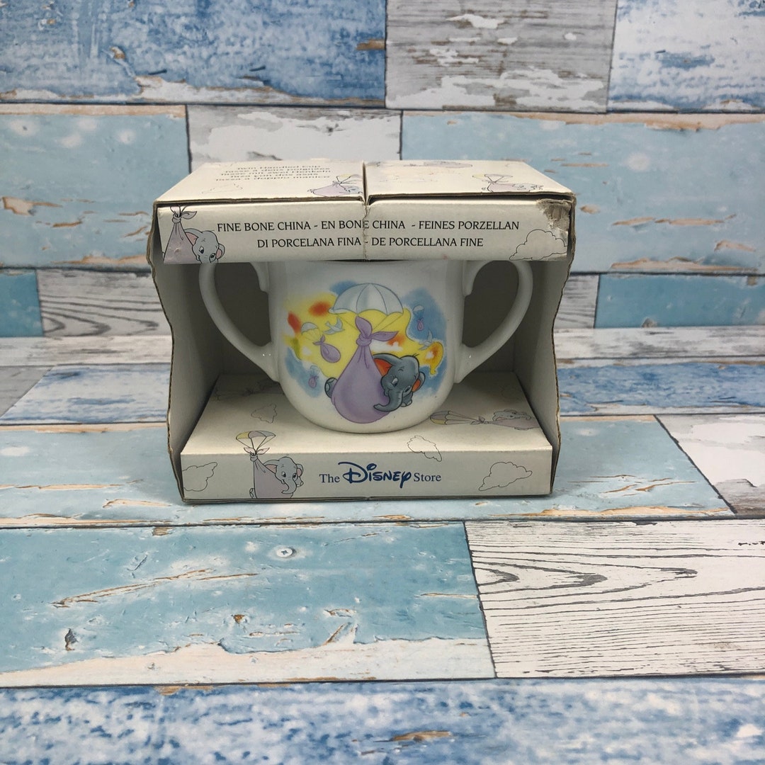 The Disney Store Twin Handled Dumbo Cup Walt Disney Fine Bone China - Etsy