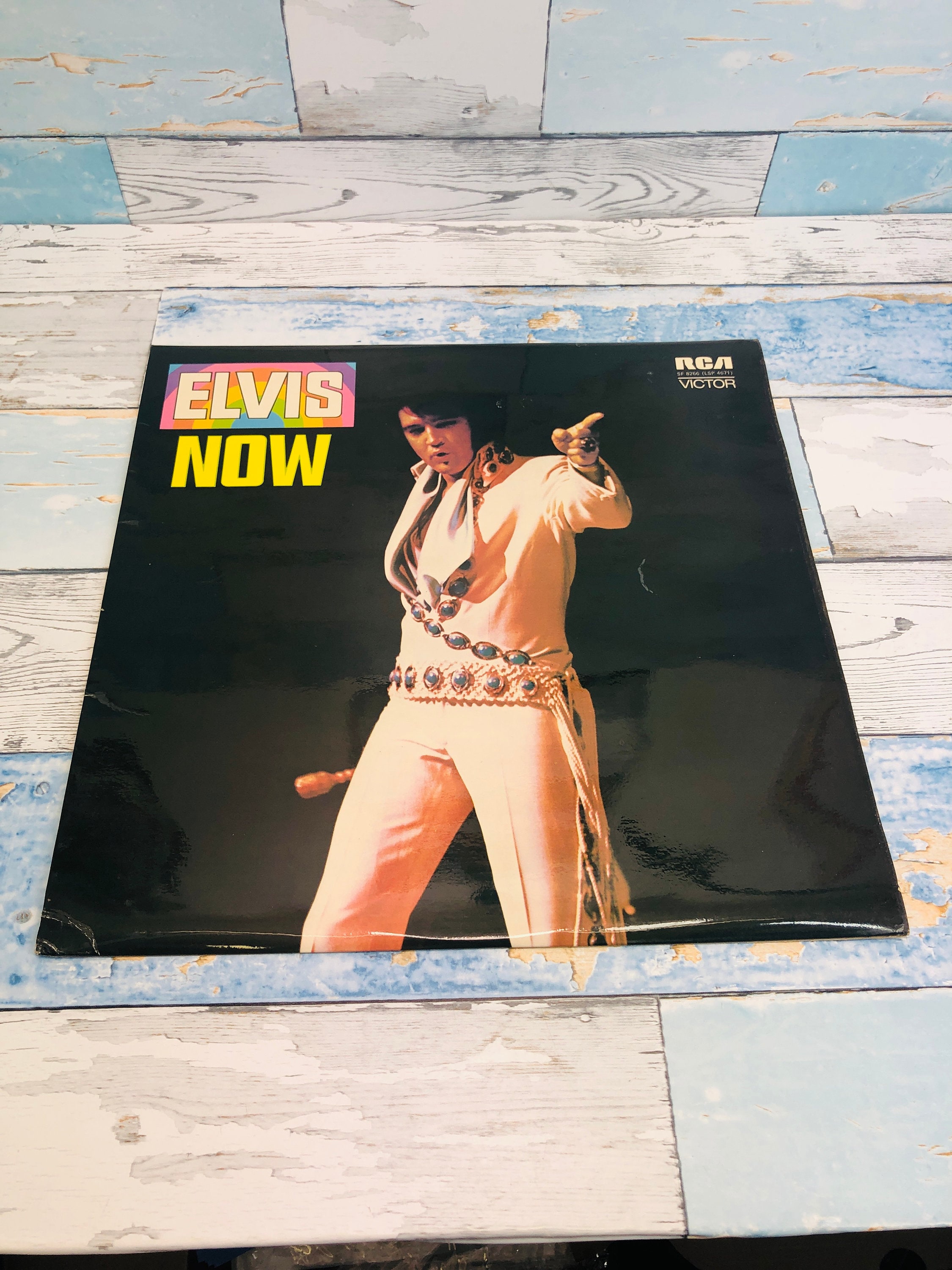 Elvis Presley Elvis Now LP RCA Victor SF 8266 1972 Gloss Cover - Etsy