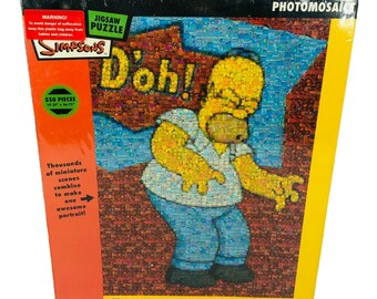 Simpsons Jigsaw Puzzle - Etsy