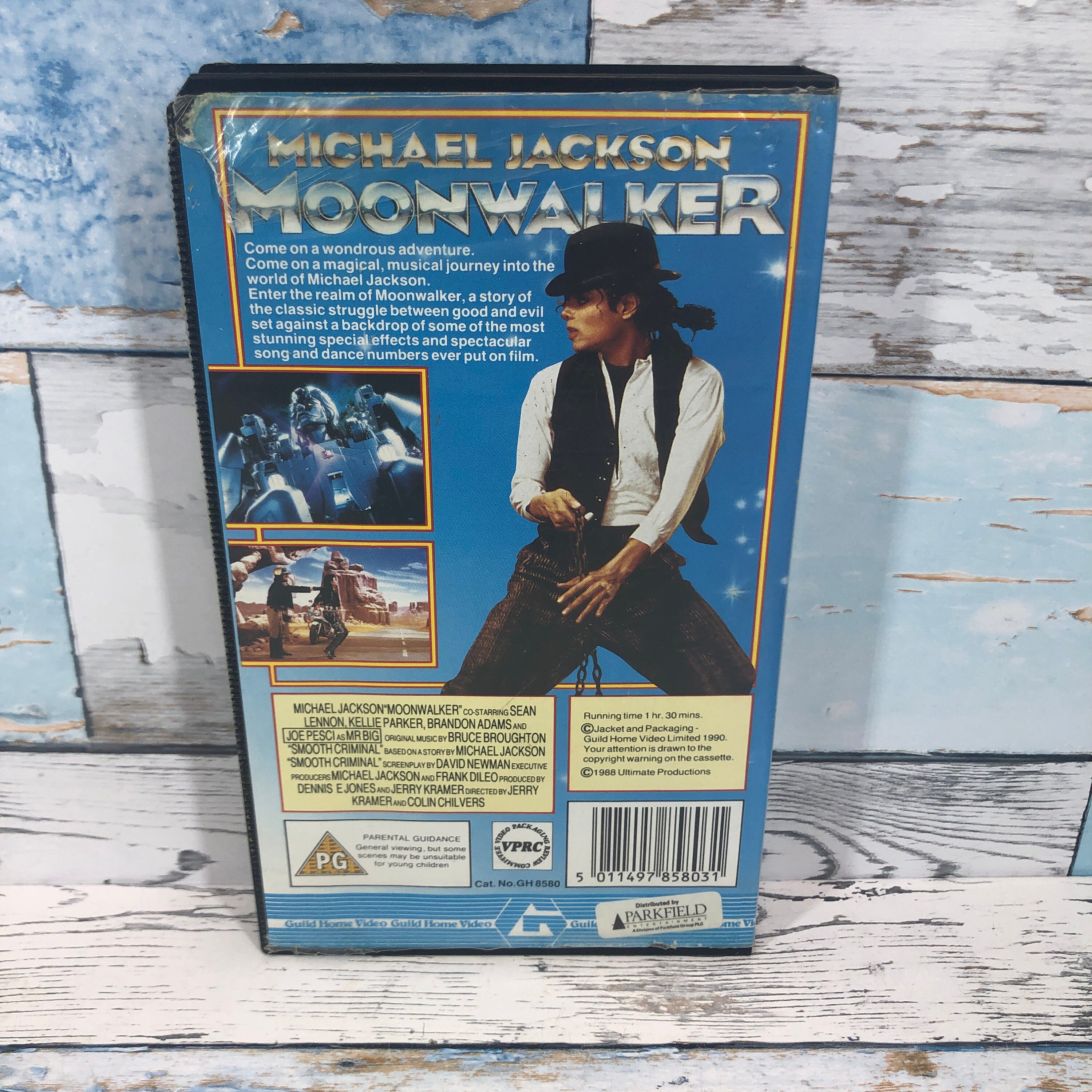 Michael Jackson Moonwalker Vhs Video Tape Vgc 1990 - Etsy