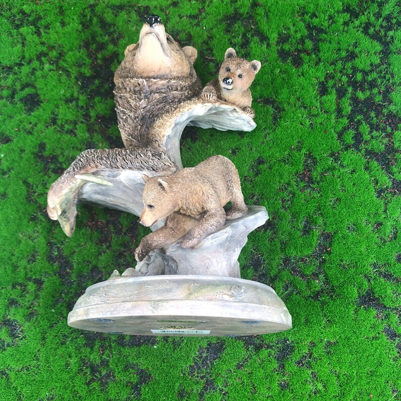 Kodiak Bears Gone Fishing Mics Figurine INTEGRITY QUALITY - Etsy