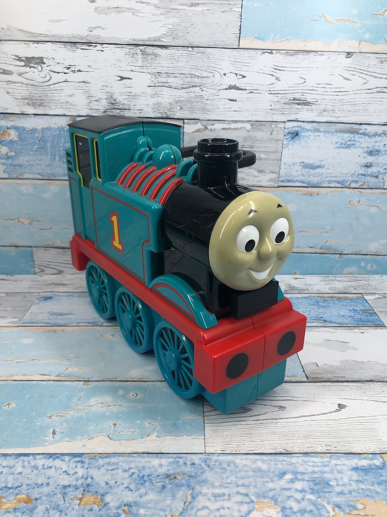 Thomas the Tank Engine Carry Case 2002 + 8 Wooden Trains - Etsy