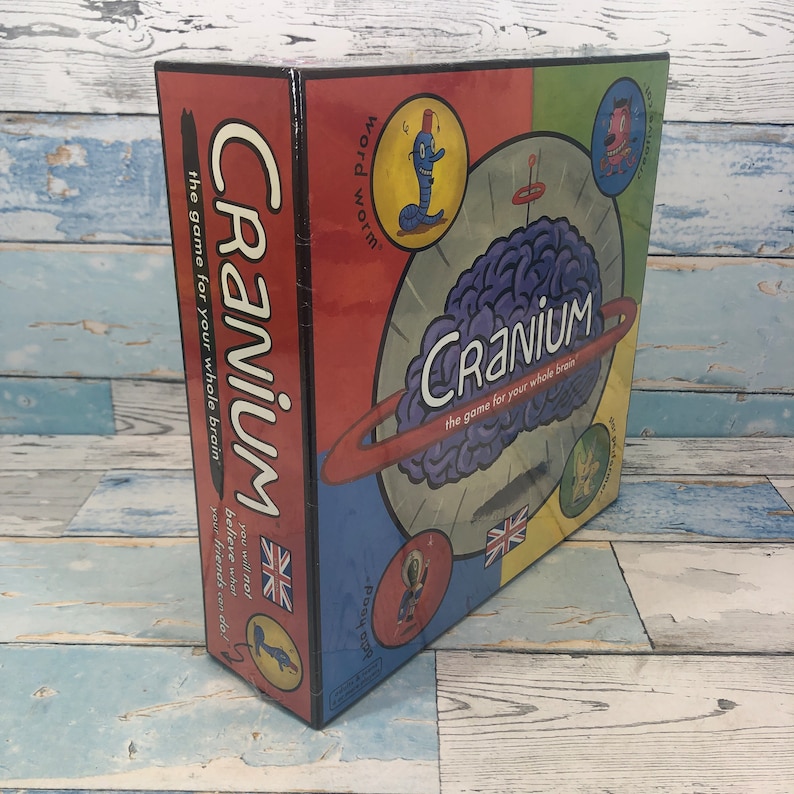 Cranium Board Game - New Old Stock Rare 2003 Version - Family Brain ...