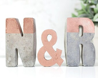 Copper letters | Etsy