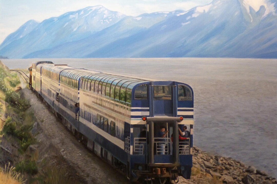 Alaska - Megan Burak Original Oil Painting - Etsy