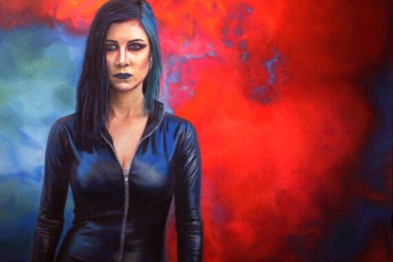 Iridescence Megan Burak Original Oil Painting - Etsy