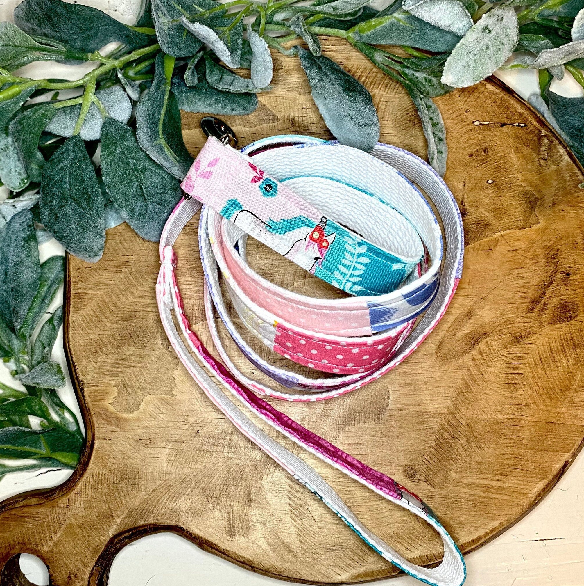 Scrappy Dog Leash 6 Foot Dog Leash Patchwork Leash Scrap | Etsy