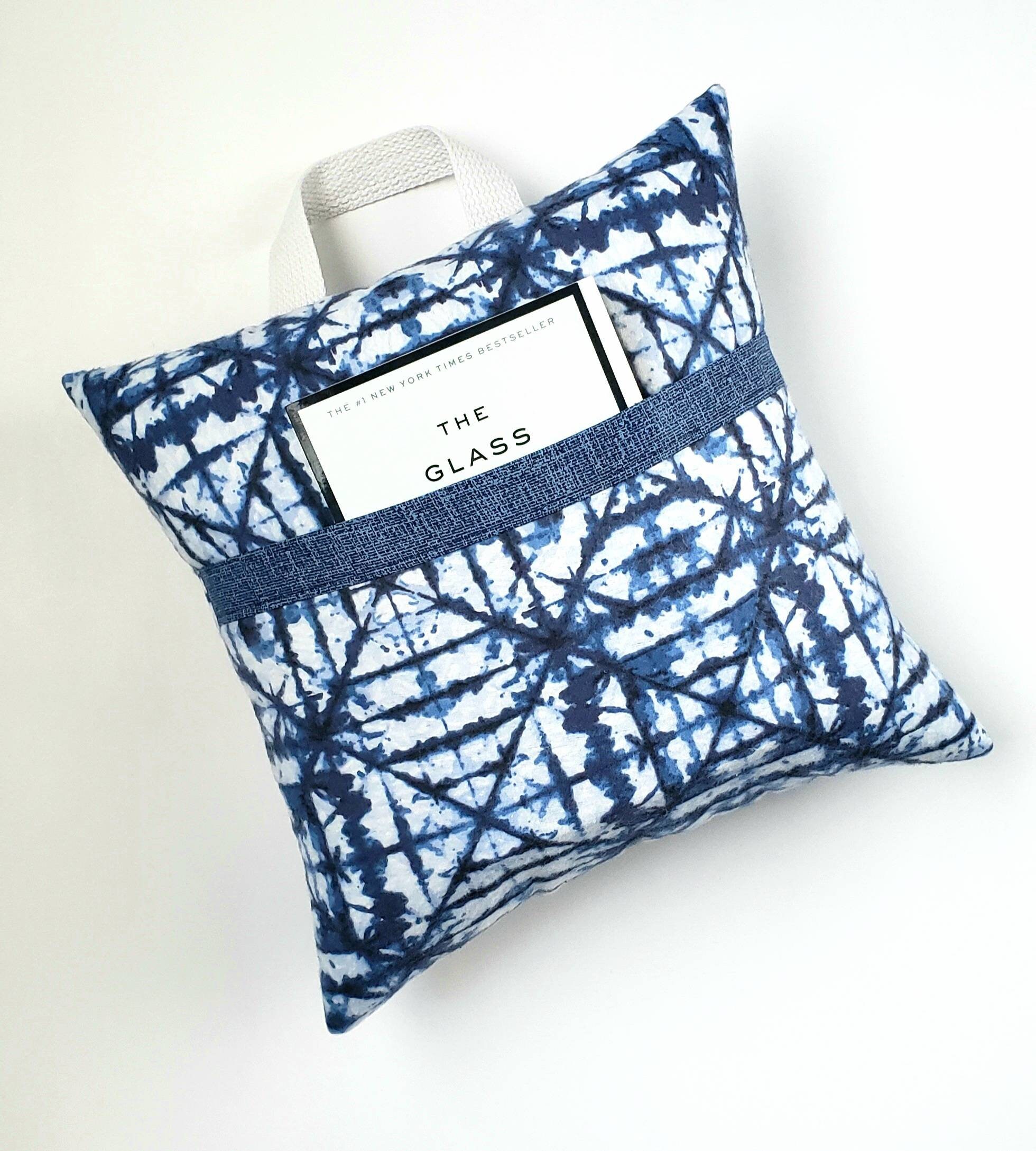 Book pocket pillow pocket pillow book pillow book tote | Etsy