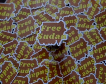 Free Sudan Sticker Pack, Sudanese Flag Stickers, Support Sudan Sticker ...