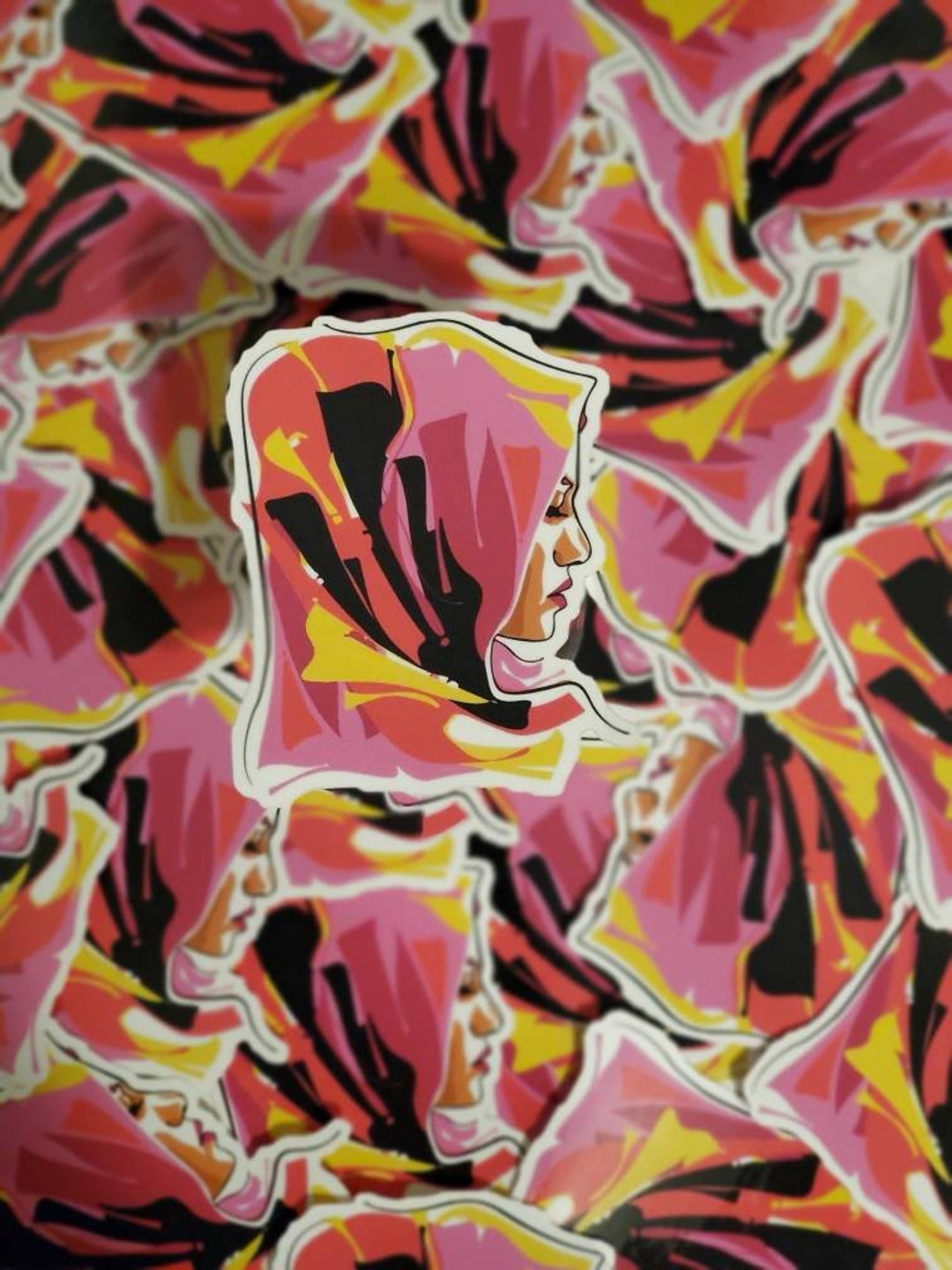 Hijabi Girl Stickers - Etsy