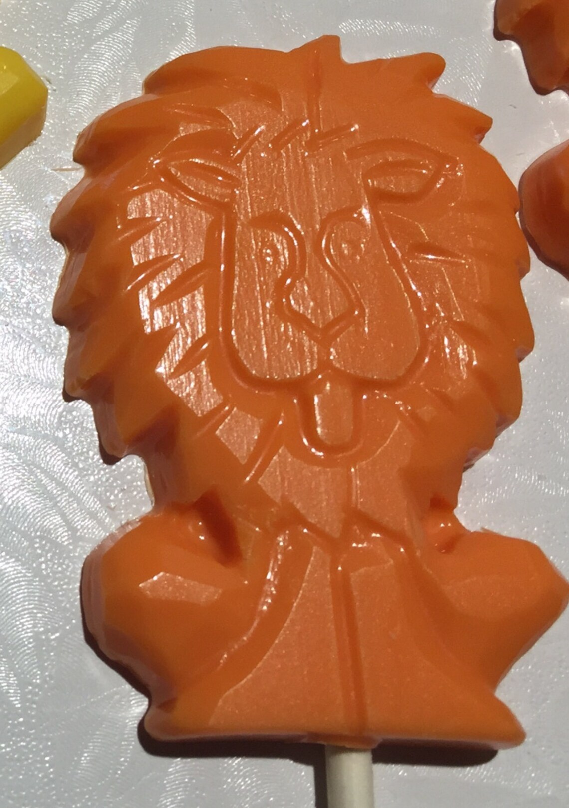 LION Chocolate Lollipop/12 Count/Lion King Birthday/Animal | Etsy