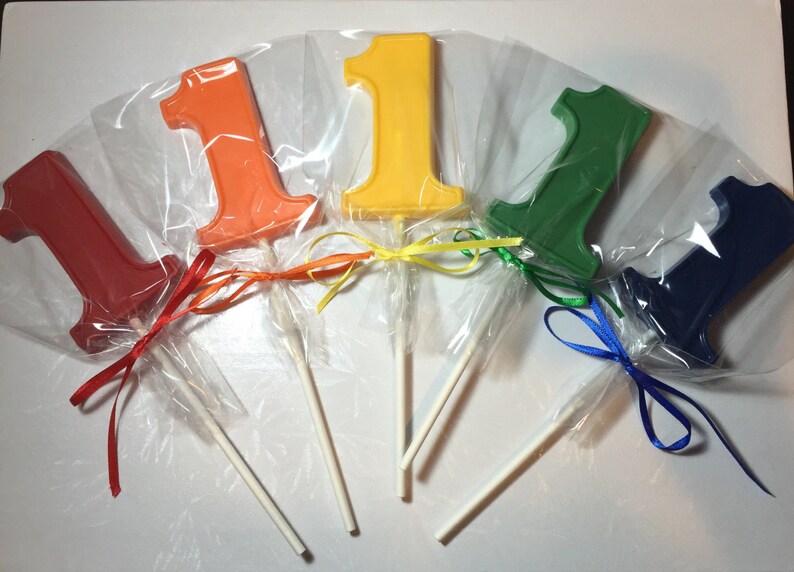 1st BIRTHDAY CHOCOLATE Lollipops12 Count1st Birthday - Etsy