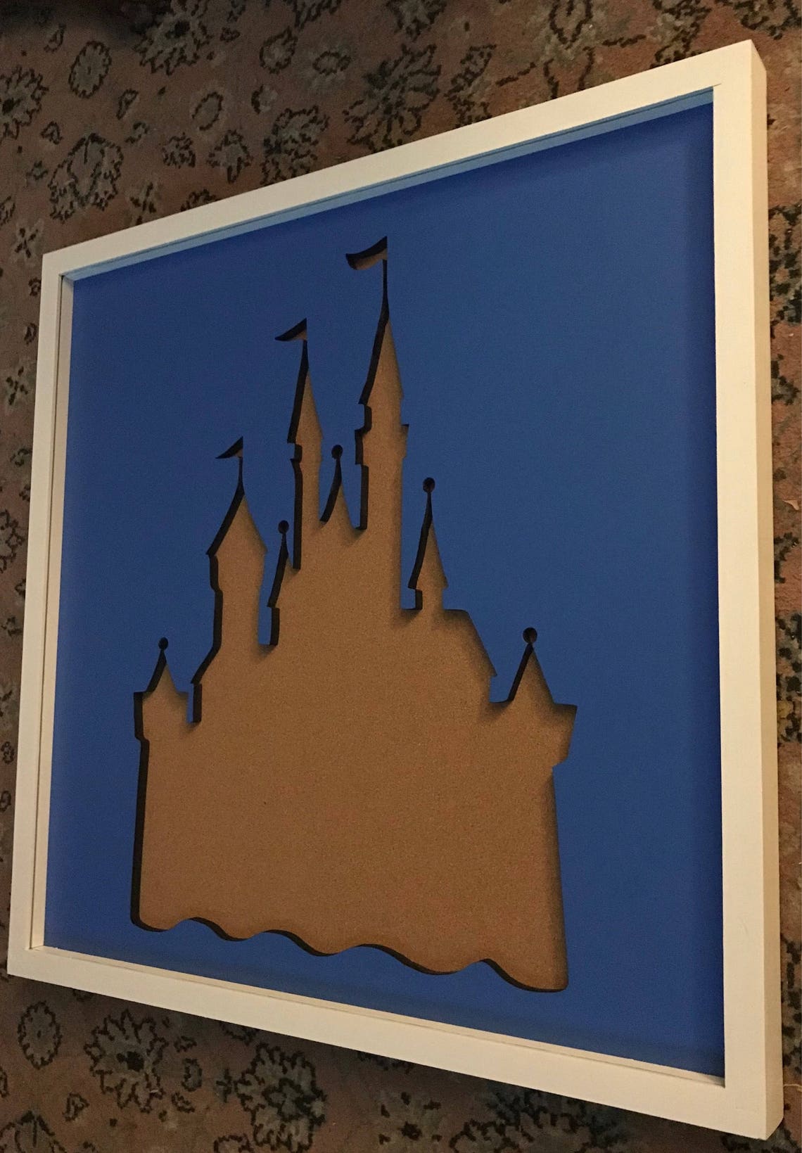 Disney Inspired Pin Display Shadowbox disney Cinderella - Etsy