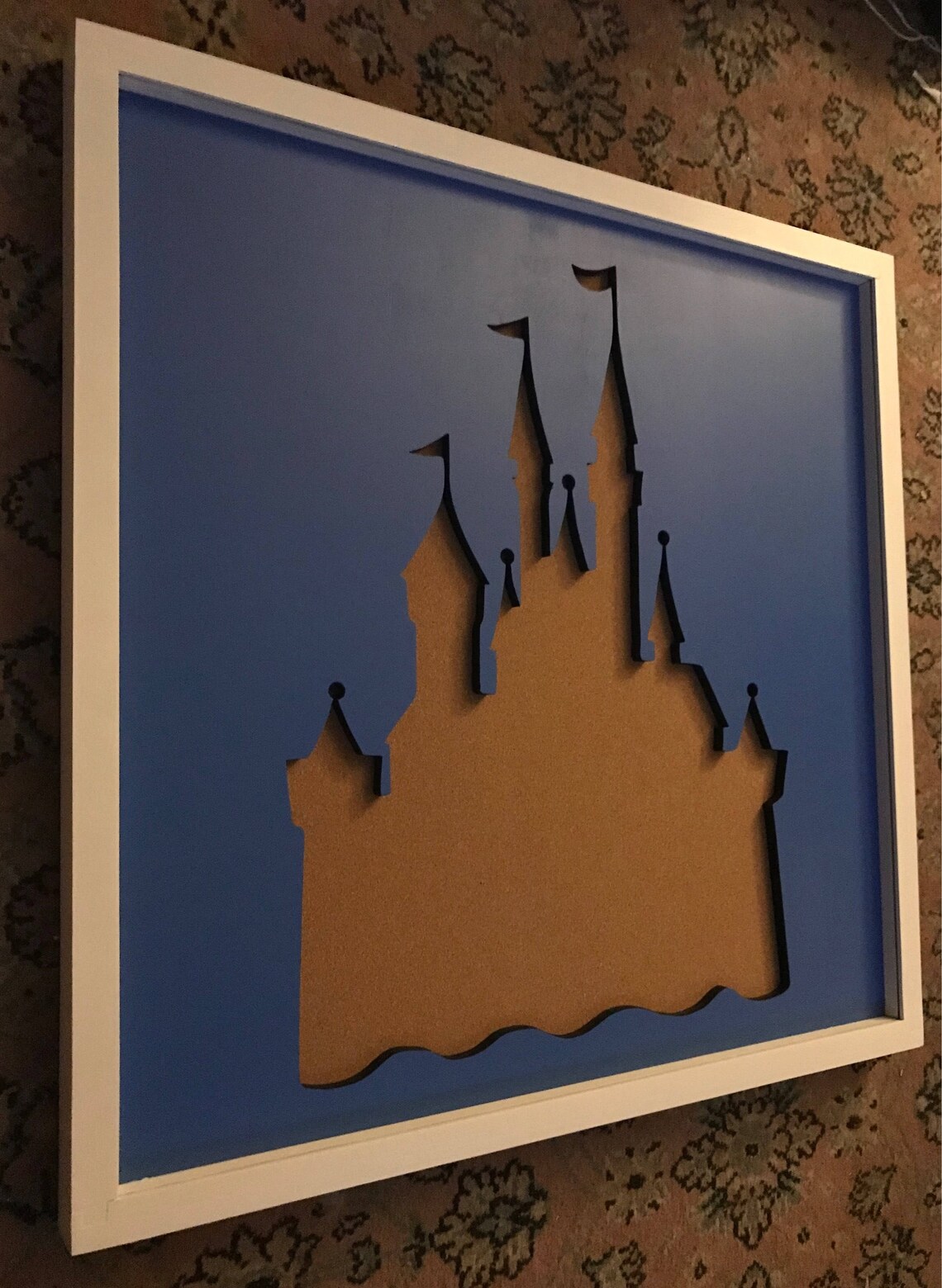 Disney Inspired Pin Display Shadowbox disney Cinderella - Etsy