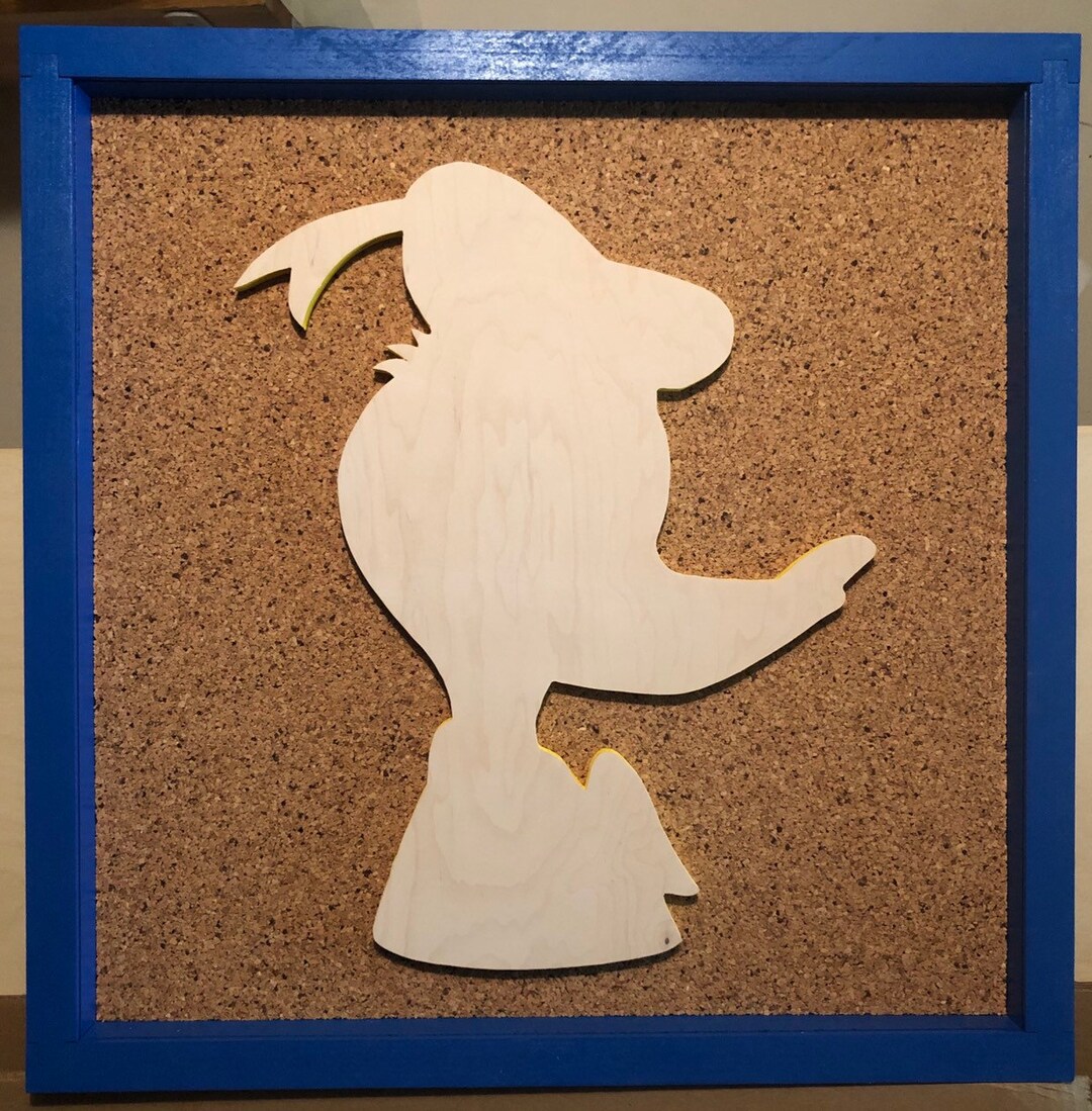 Disney Inspired Pin Display Shadowbox donald Duck reverse - Etsy