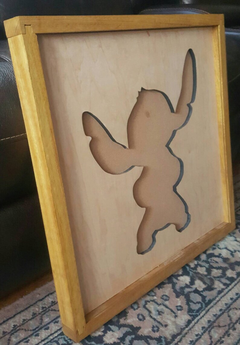Disney Inspired Pin Display Shadowbox stitch 1 - Etsy