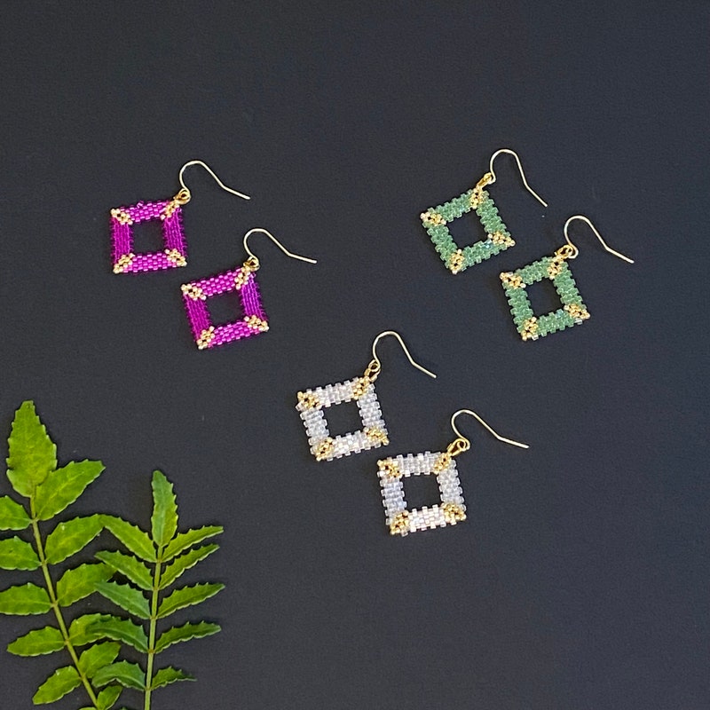 Delica Earrings - Etsy