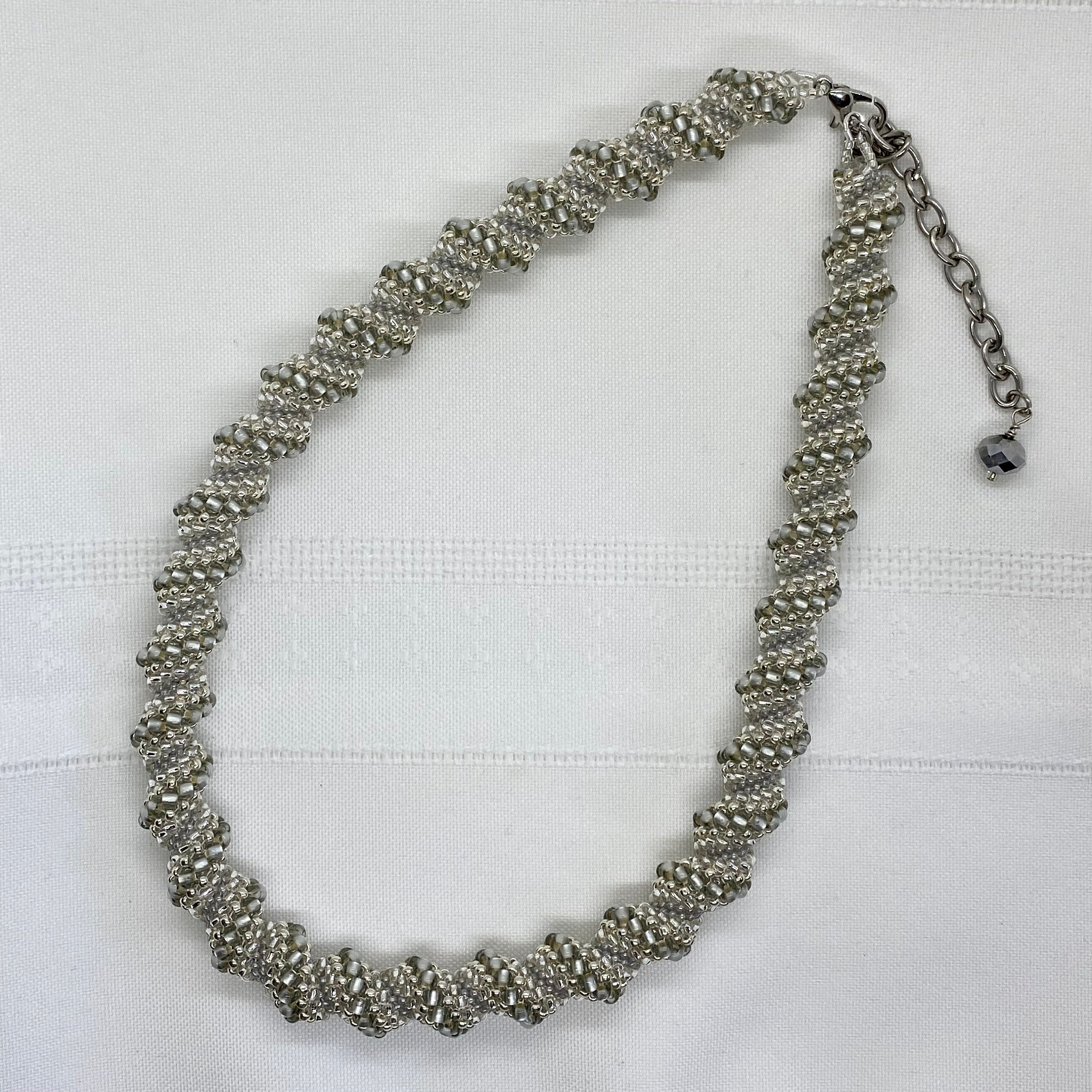 Cellini Stitch Necklace, Beaded Necklace, Gift, Necklace, NAOKism ...