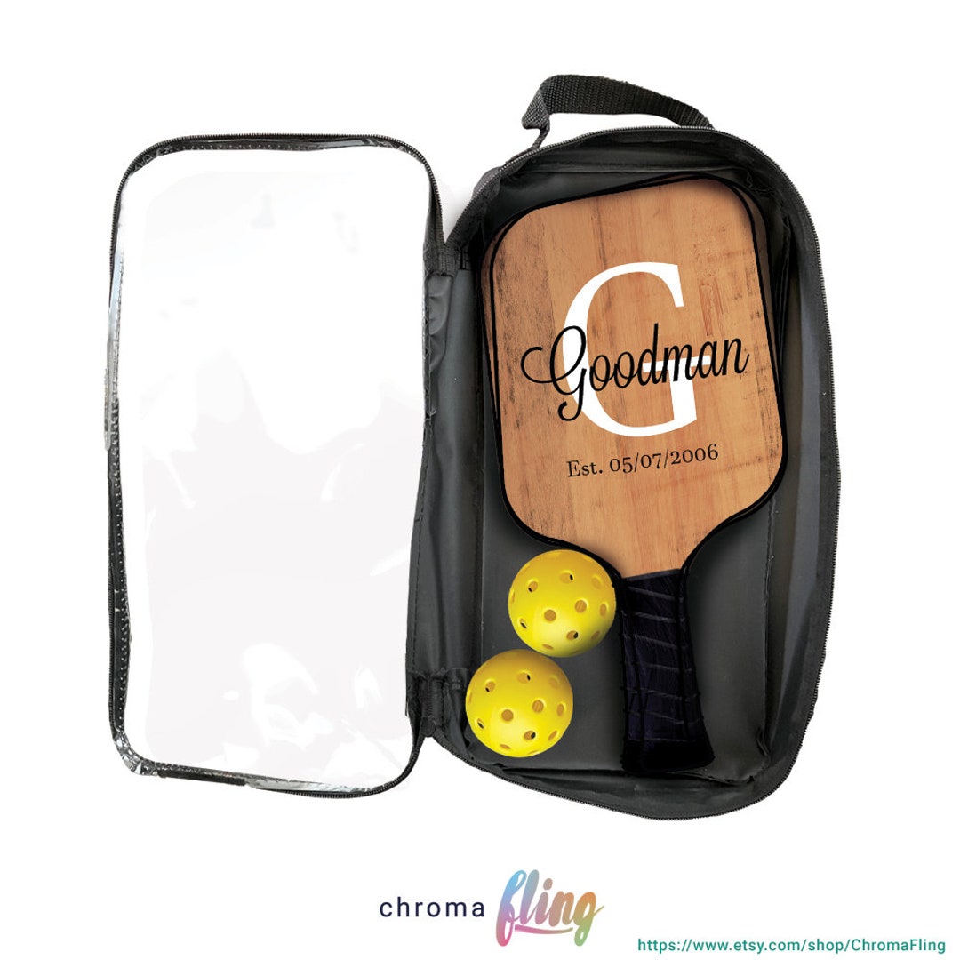 Family Established Custom Pickleball Paddle Set - Wooden Pickleball ...