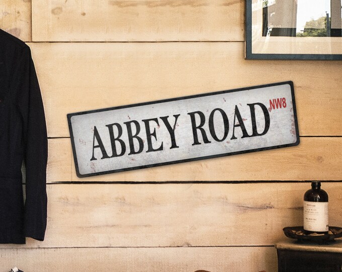 ABBEY ROAD Street Sign New Signs Great Gift - Etsy